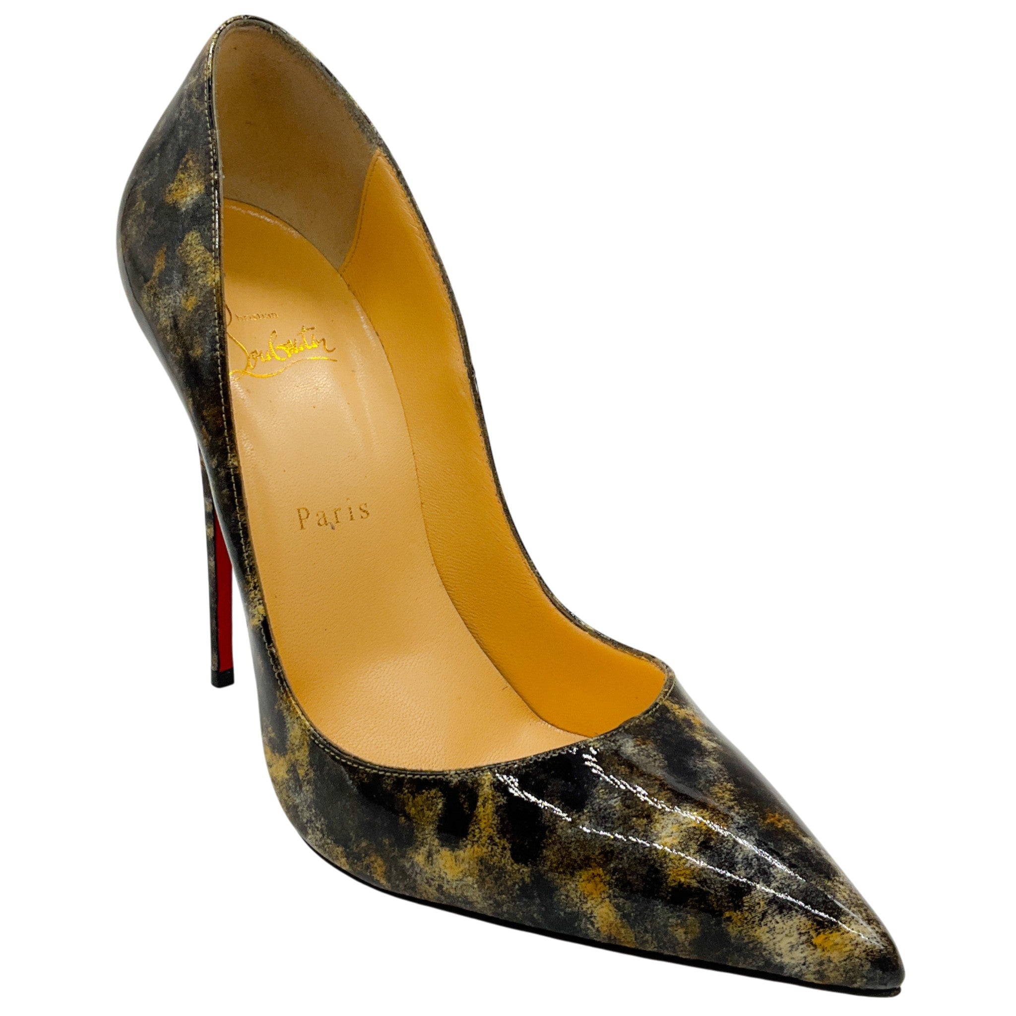 Christian Louboutin Vernis Mouchete So Kate 120 Pumps – Roundabout ...