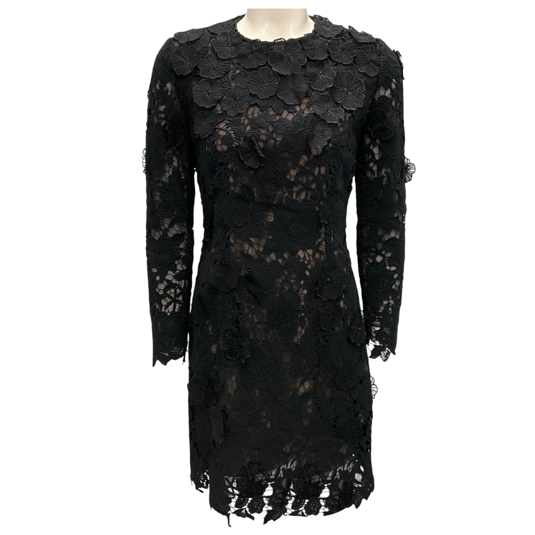 Jason Wu Collection Black Lace Cocktail Dress – Roundabout Resale Couture