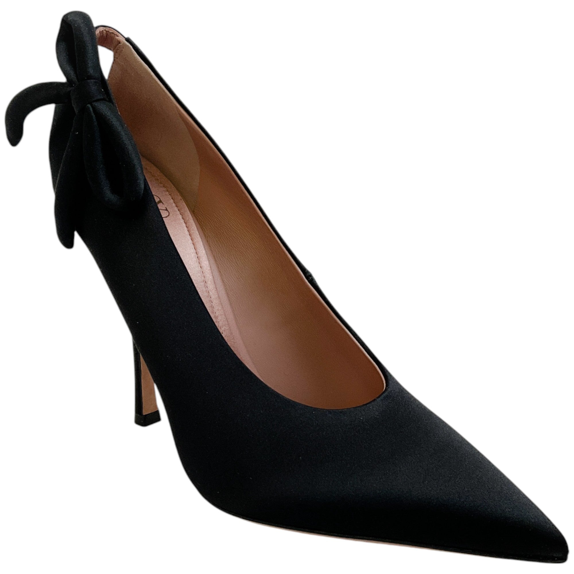 Valentino Black Satin Nite Out Pumps – Roundabout Resale Couture